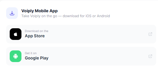 Premier - How users can set up the Voiply Mobile App