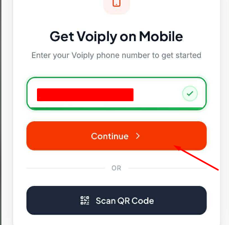 Starter - Setting up the Voiply Mobile App