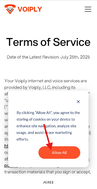 Residential - Setting up the Voiply Mobile App