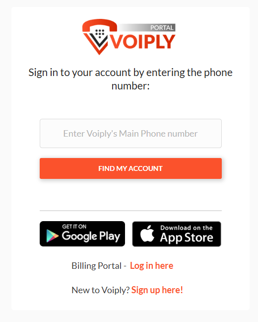 How to Log In to Your Voiply Portal