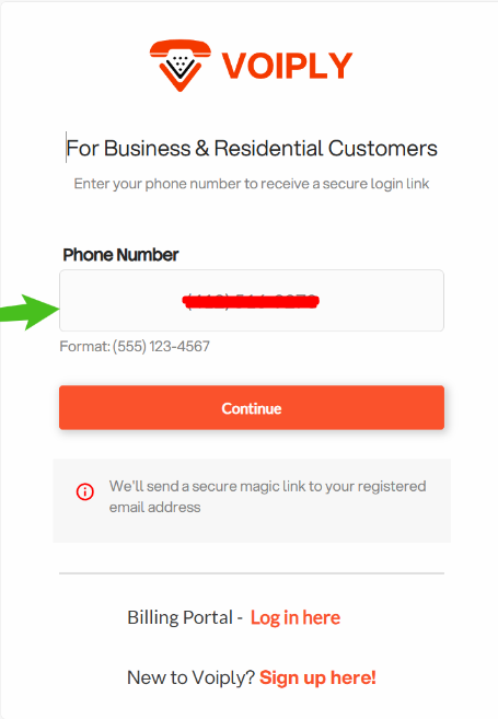 How to Log In to Your Voiply Portal