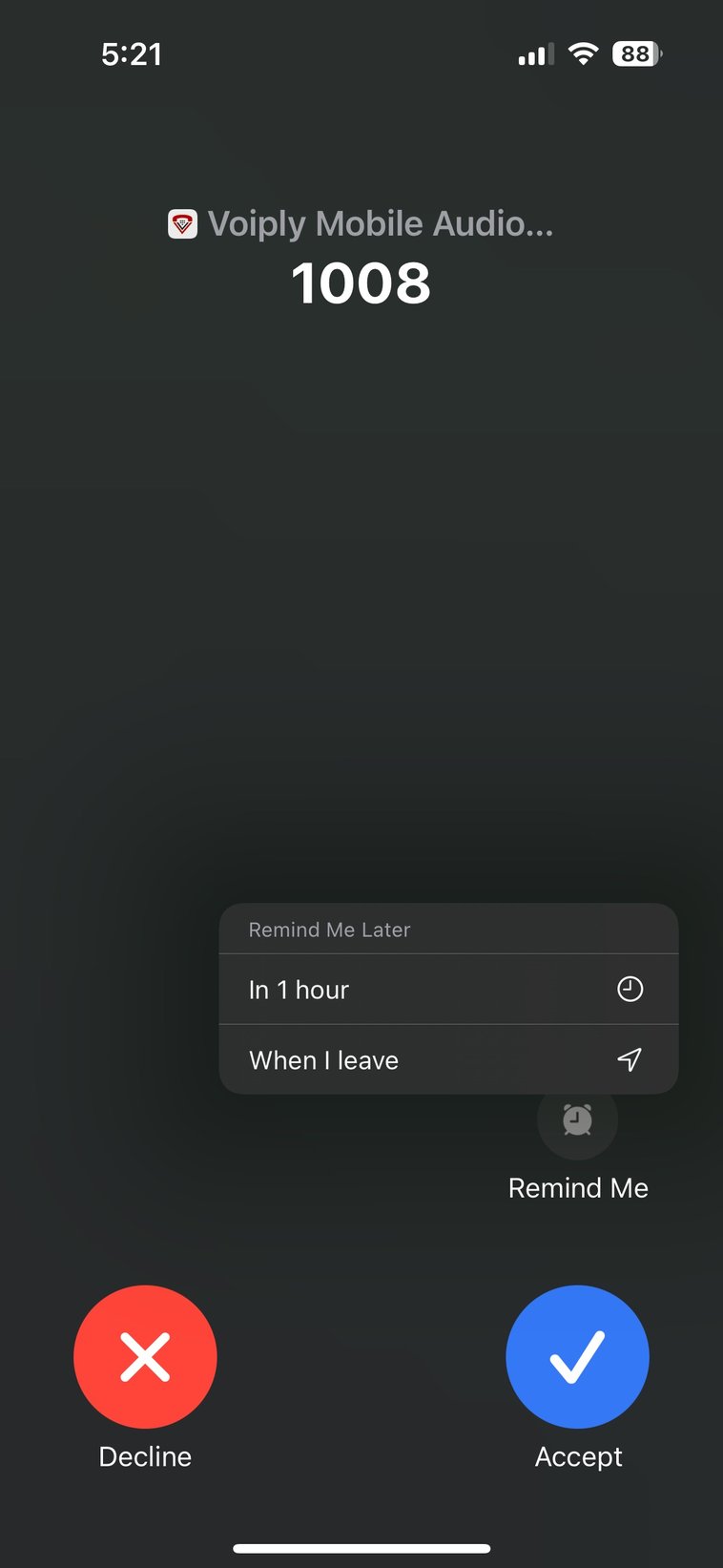 Voiply Mobile App (iOS) - Make and Receive Calls