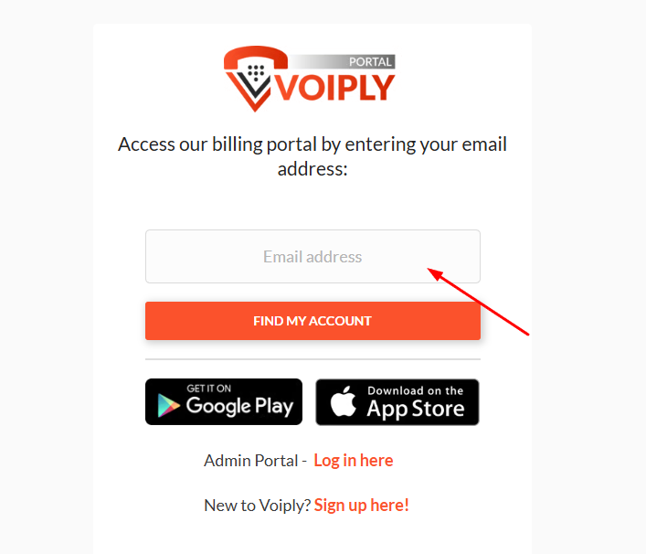 Access Your Voiply Billing Portal