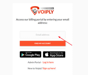 Access Your Voiply Billing Portal